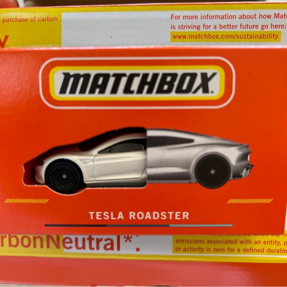 Mattel | Toys | 222 Matchbox 2020 Tesla Roadster Mattel Creations ...